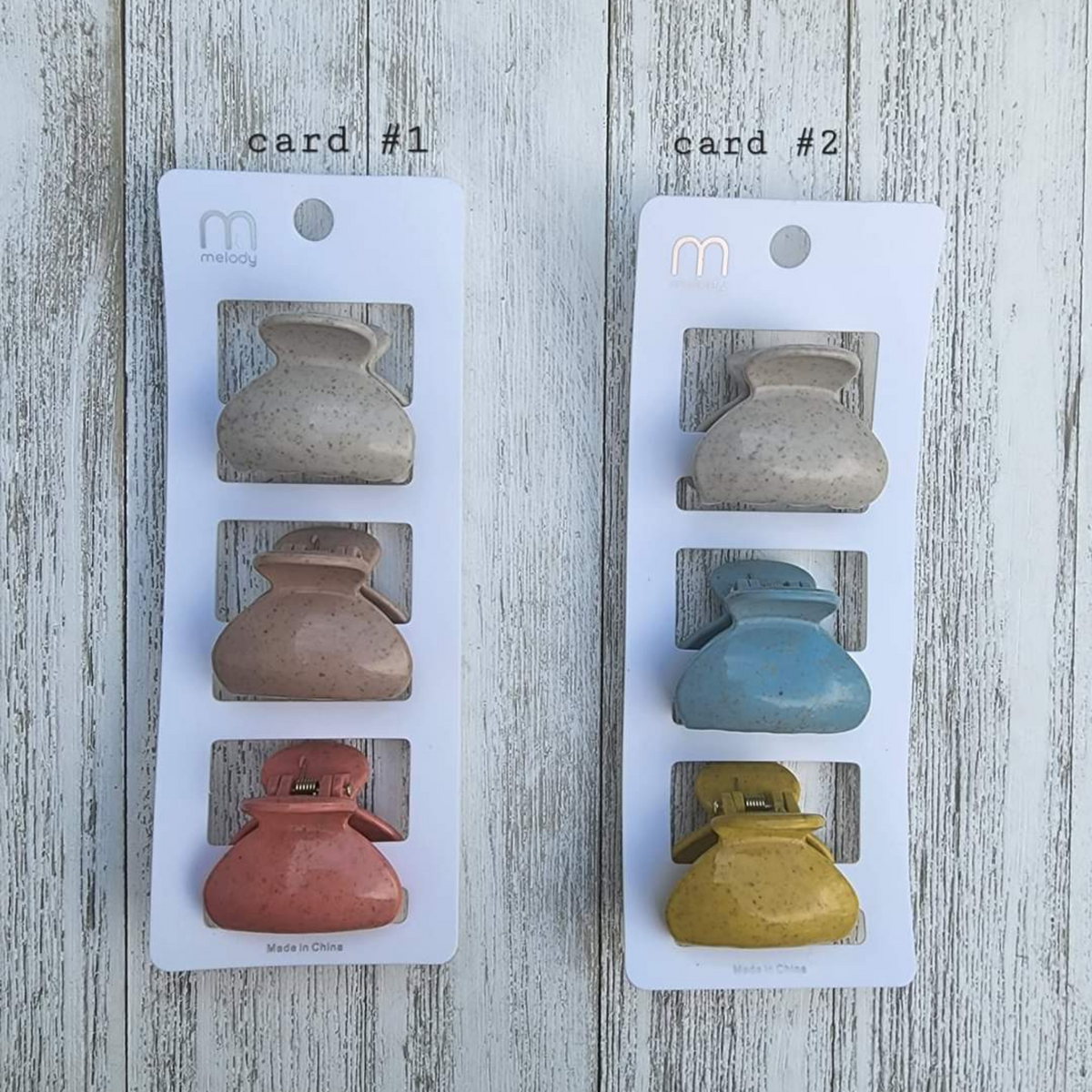 Mini Clam Shell Claw Clips – Pear Tree Boutique